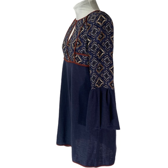 THML | Dresses | Thml Bell Sleeve Bohemian Dress | Poshmark